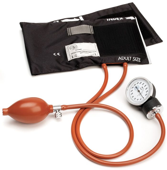 Easy-ID™ Latex Free Aneroid Sphygmomanometer - Large Adult